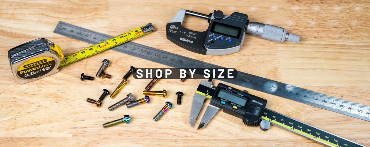 Better Bolts Titanium Mountain Bike Bolts