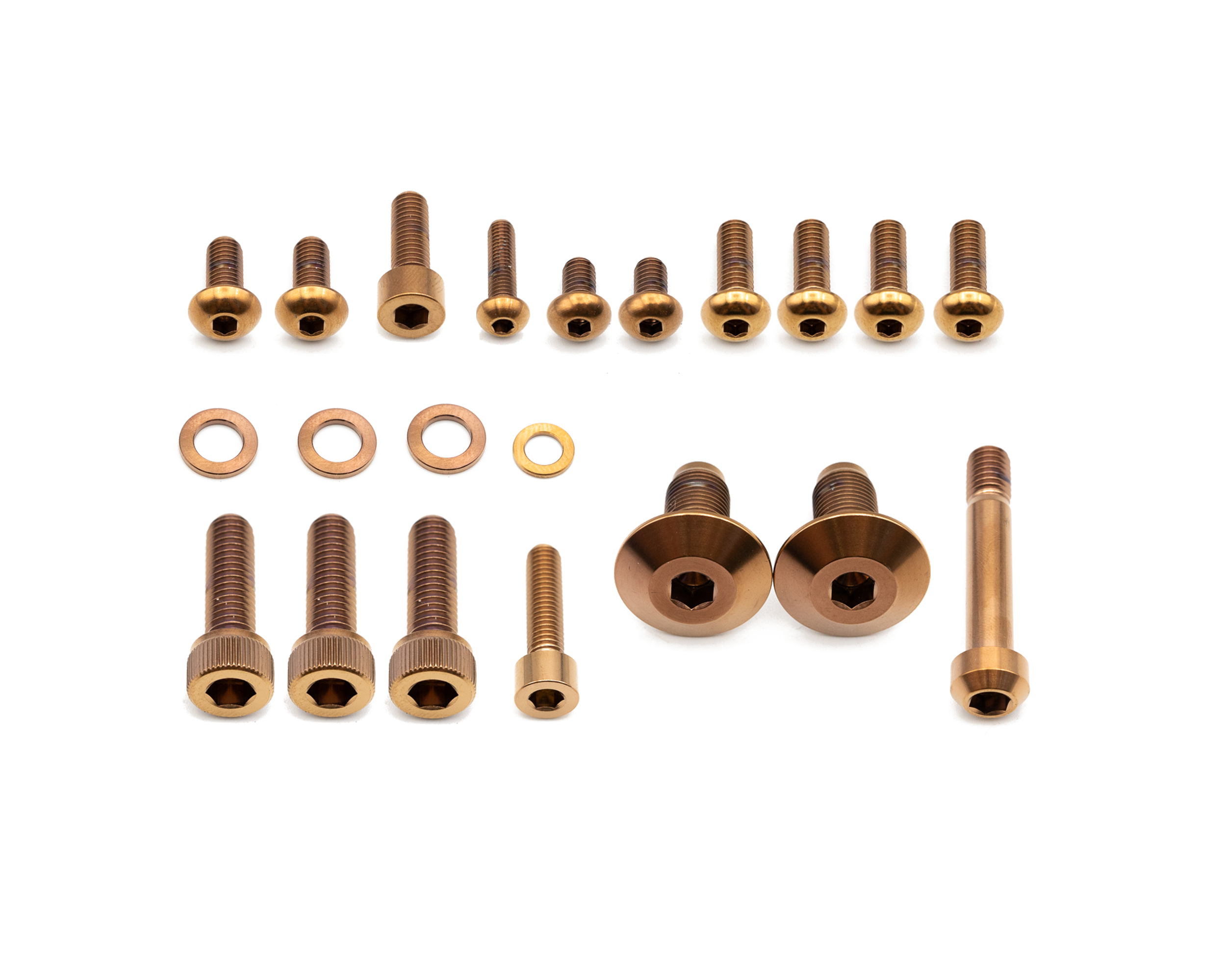 Santa Cruz Bronson Frame Bolt Kit - Titanium – Better Bolts