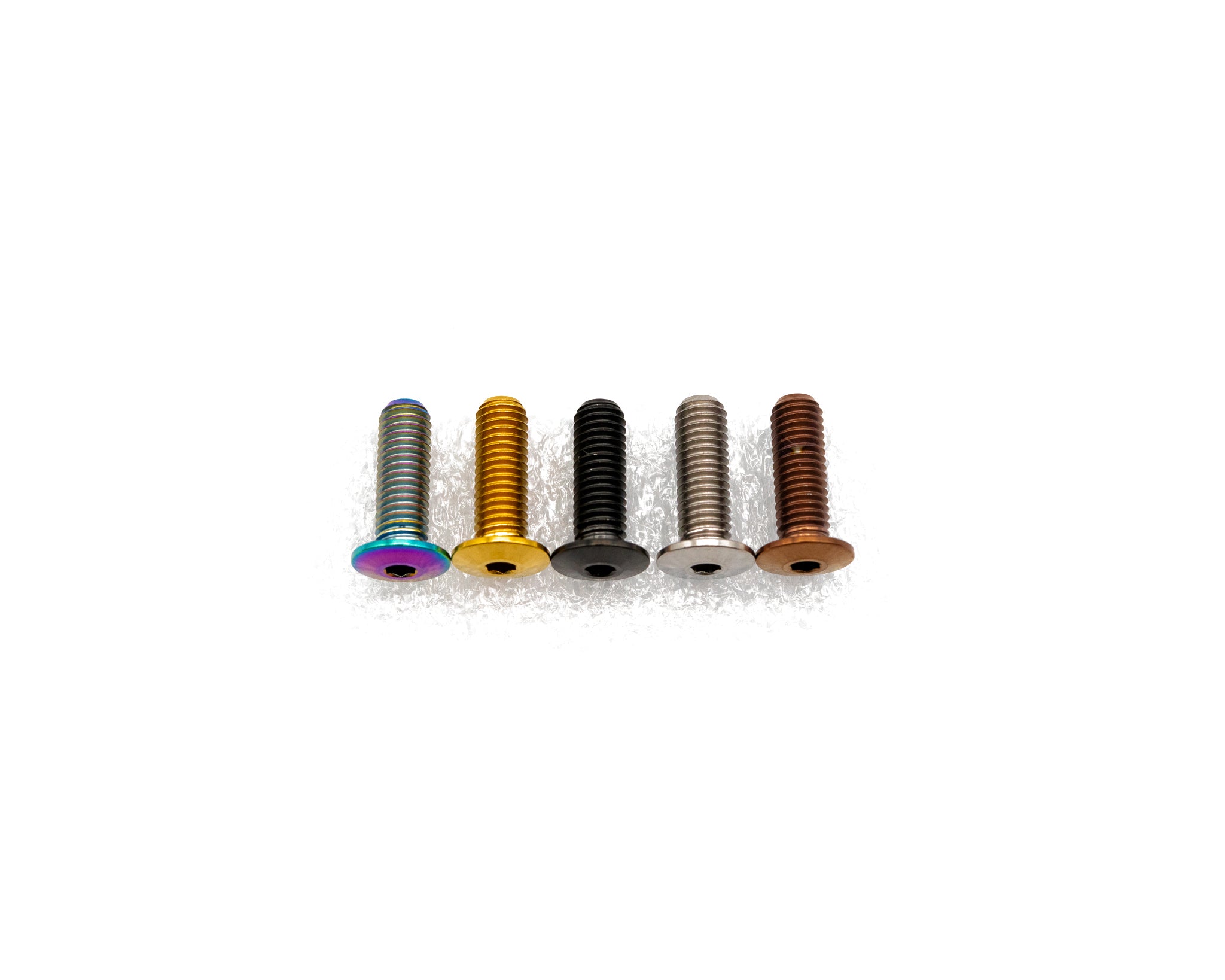 M5x15mm - Low Profile Head - Titanium – Better Bolts