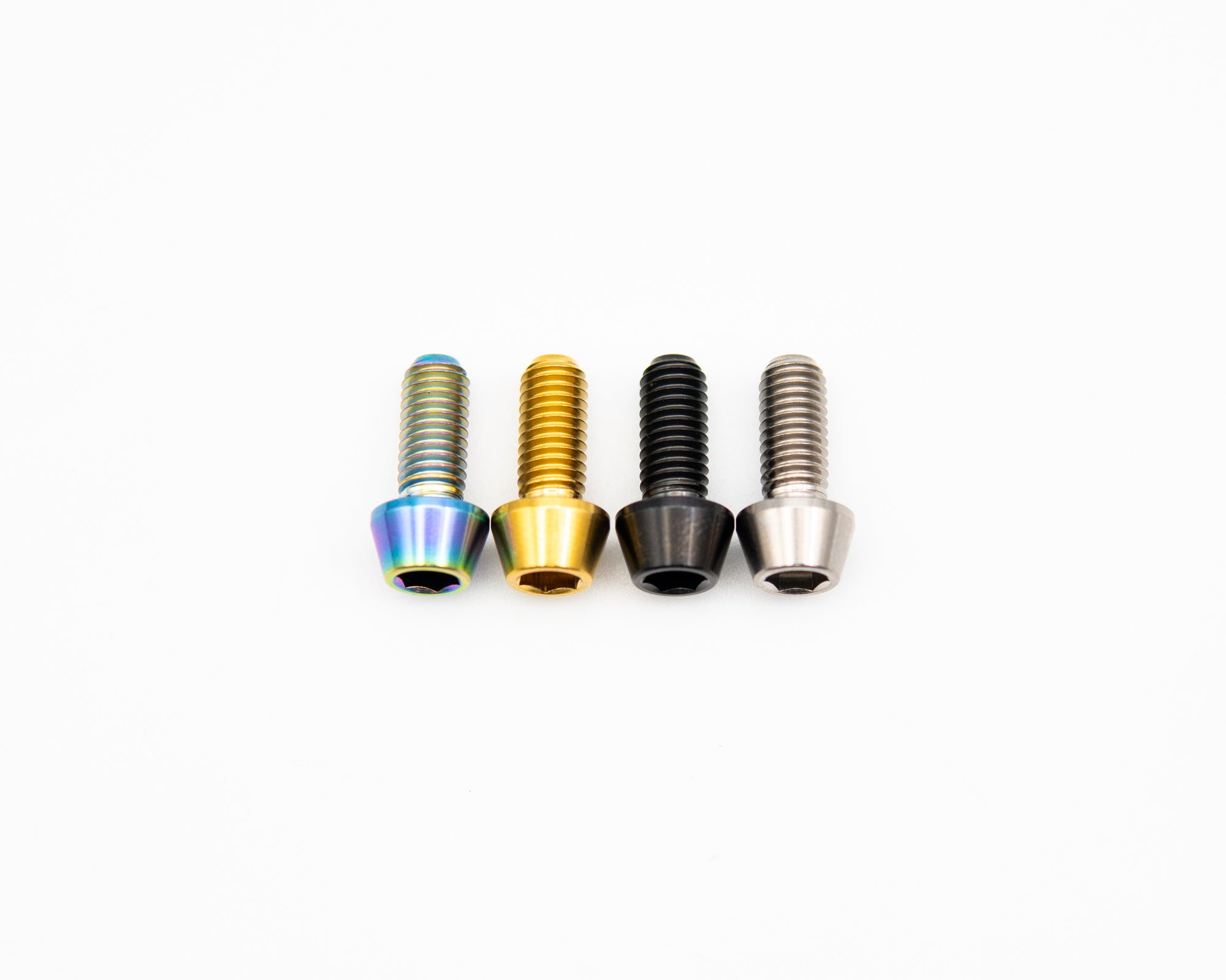Titanium Mountain Bike Bolt - M6x16mm - Tapered Head – Better Bolts