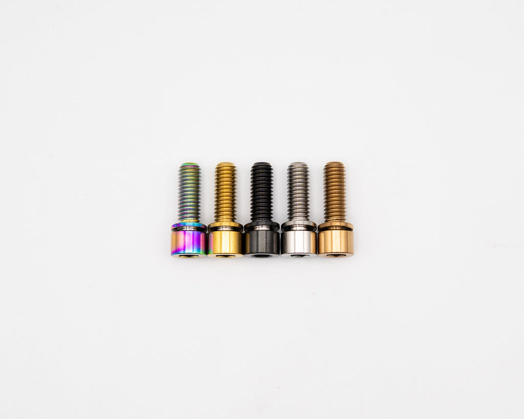 M5x15mm - Narrow Capped Head - Titanium – Better Bolts