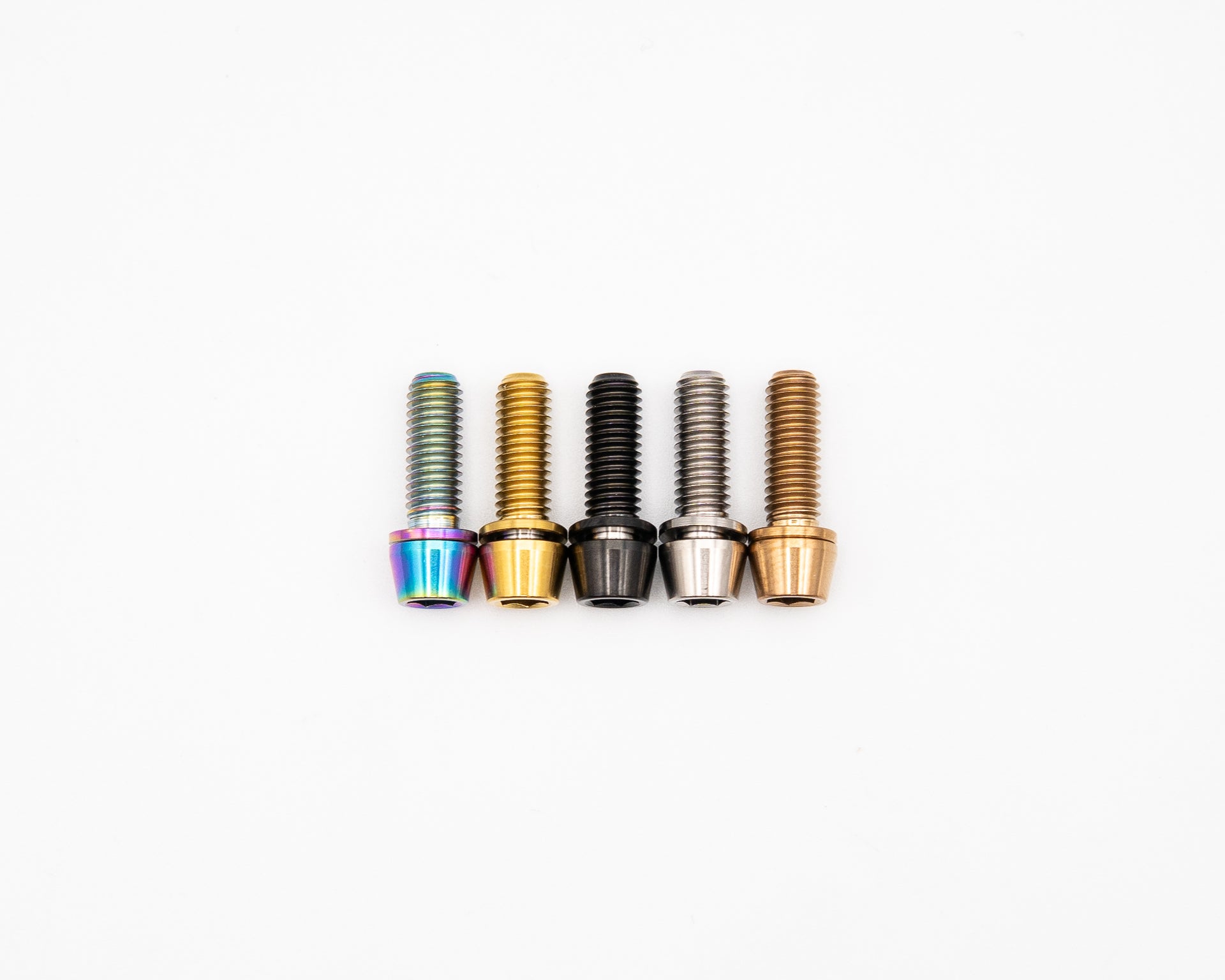 M5x15mm - Narrow Tapered Head - Titanium – Better Bolts