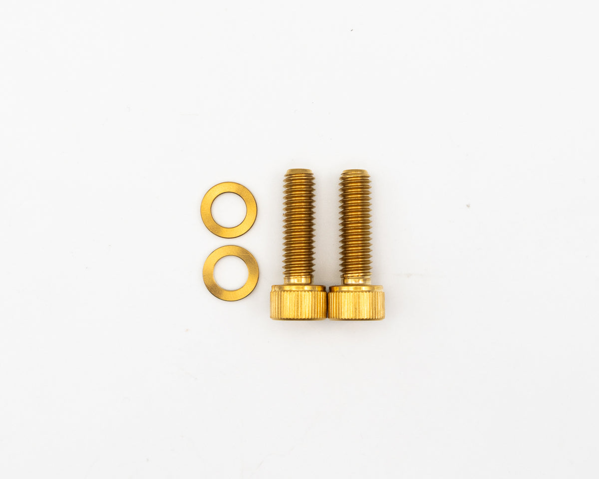 Shimano Crank Arm Pinch Bolt Kit - Titanium – Better Bolts