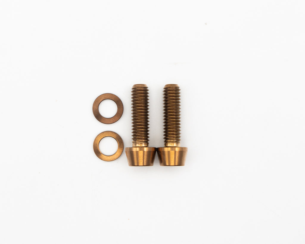 Shimano Crank Arm Pinch Bolt Kit - Titanium – Better Bolts