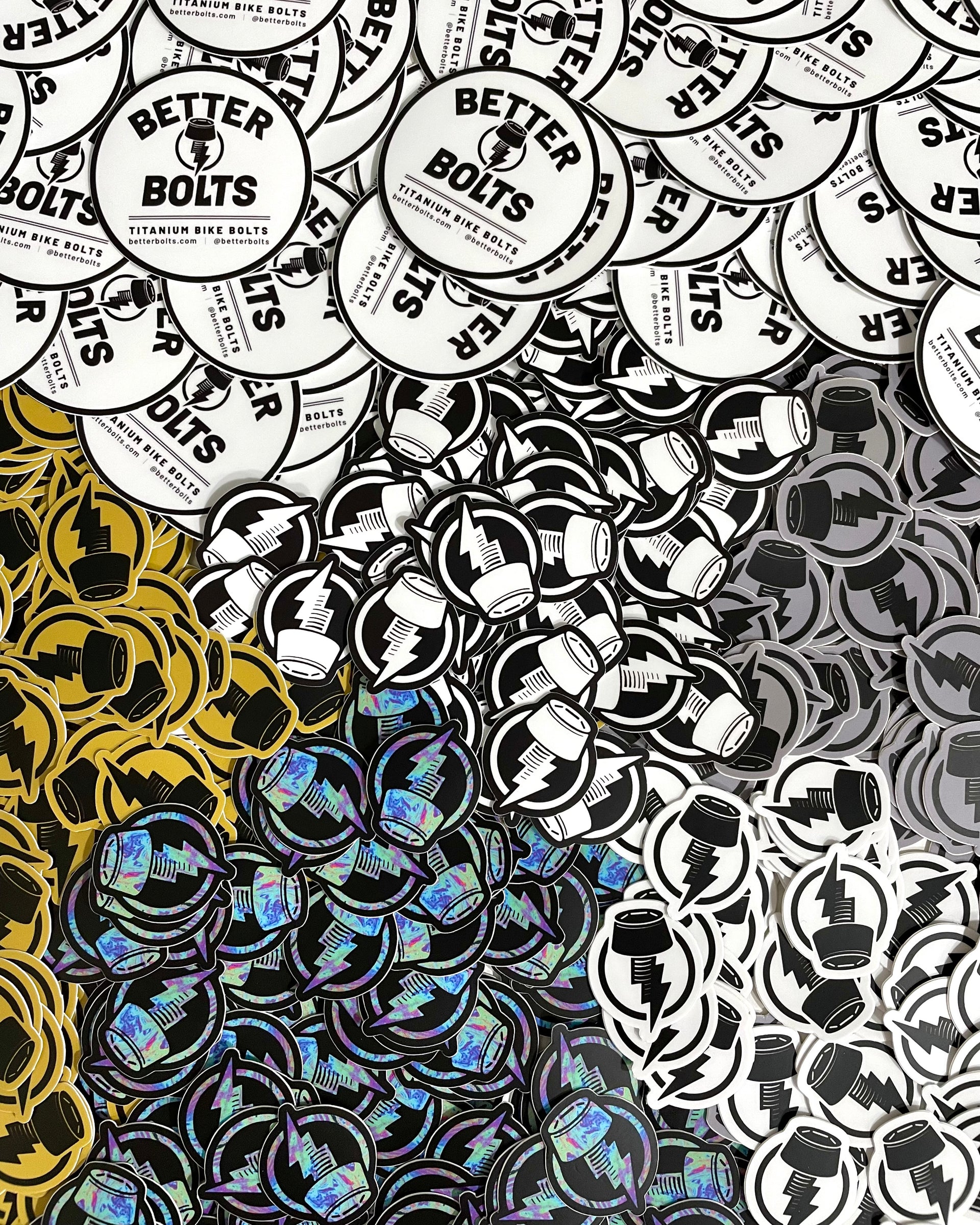 Better Bolts Stickers