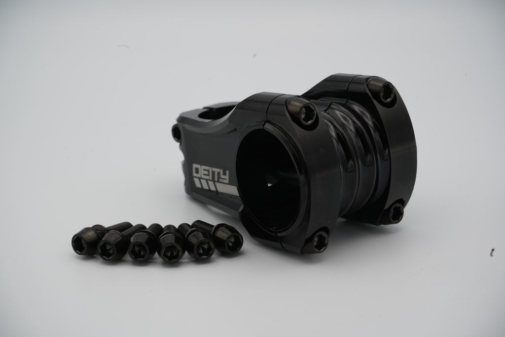 Deity Copperhead Stem Kit - Tapered Heads - Titanium – Better Bolts