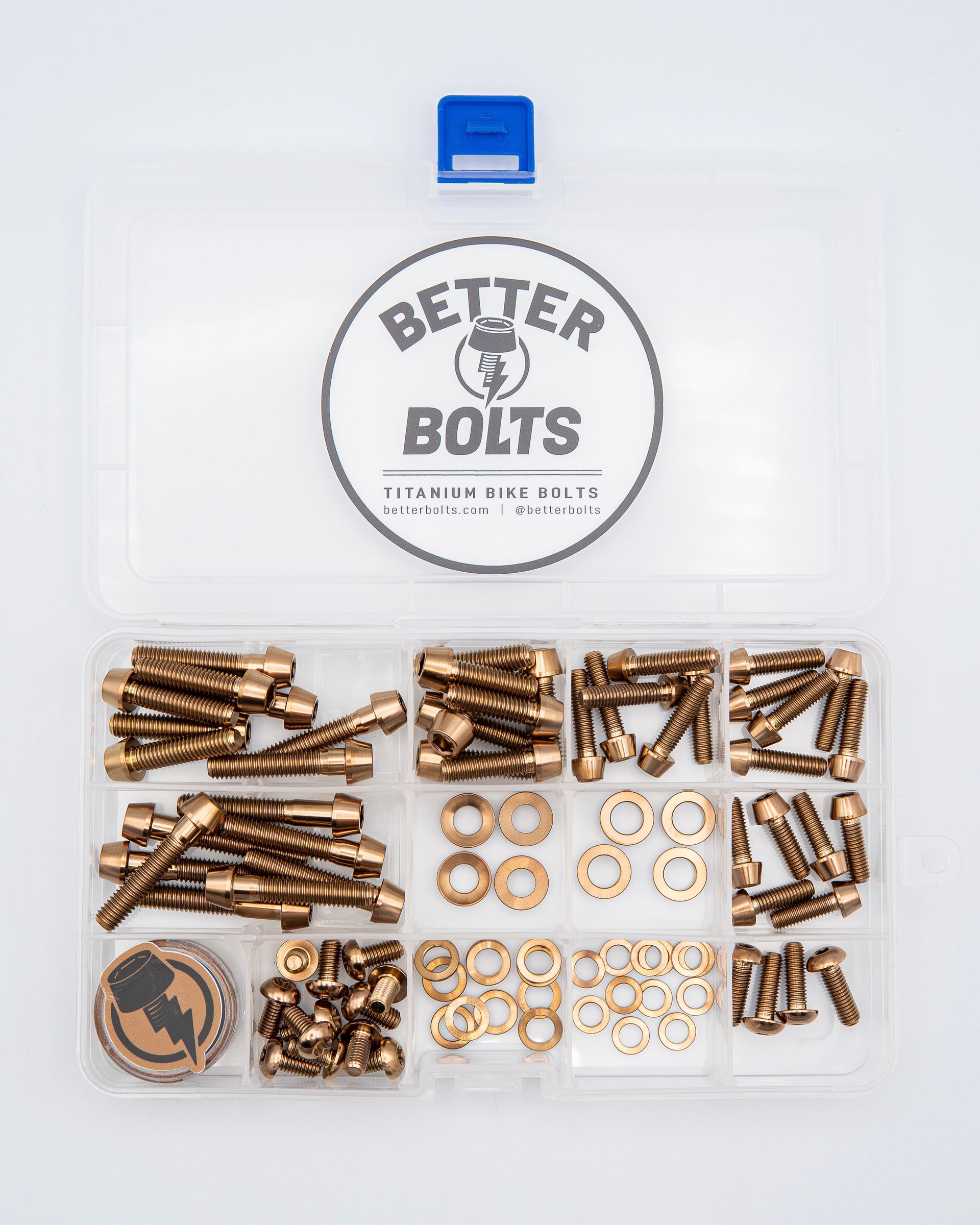 Mountain Bike Bolt Pack - Titanium – Better Bolts