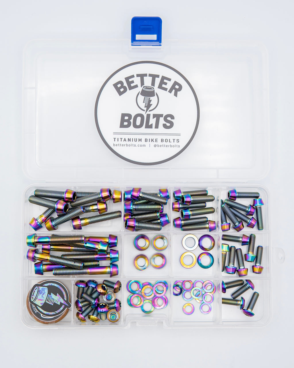 Mountain Bike Bolt Pack - Titanium – Better Bolts