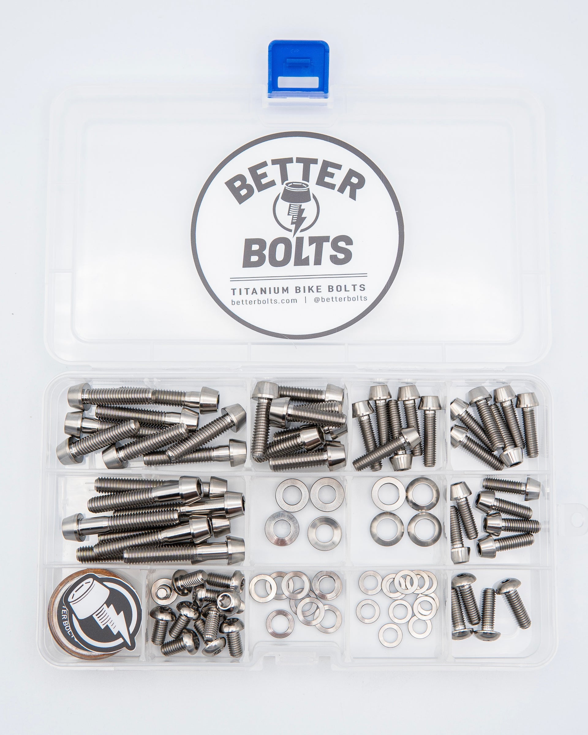 Mountain Bike Bolt Pack - Titanium – Better Bolts