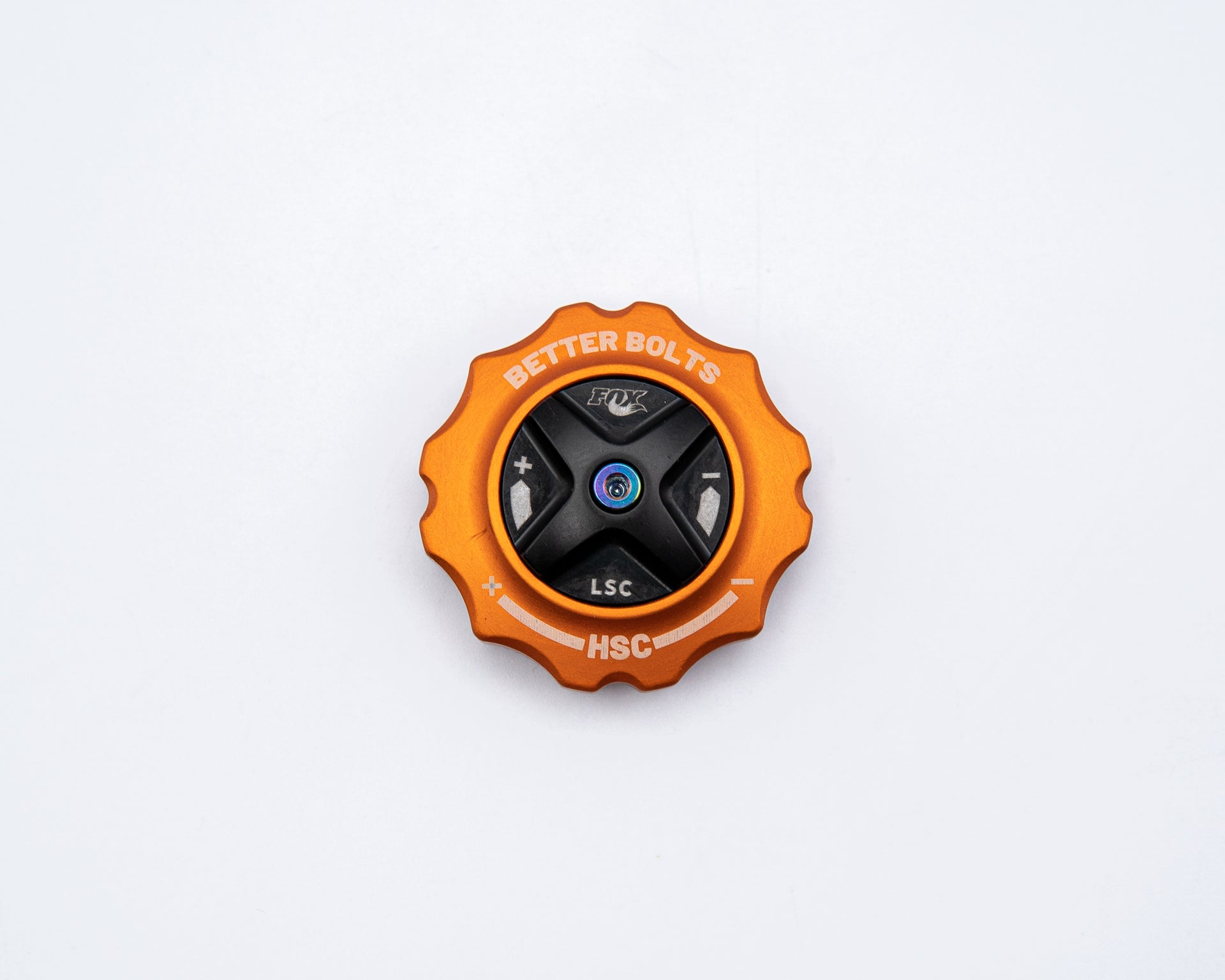 Fox Top Cap Grip2 / Grip / Grip X2 / Grip X Dial Bolt - Titanium ...