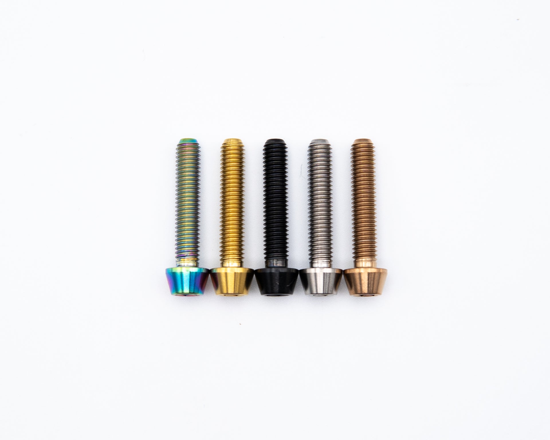 M5x25mm - Tapered Head - Titanium – Better Bolts