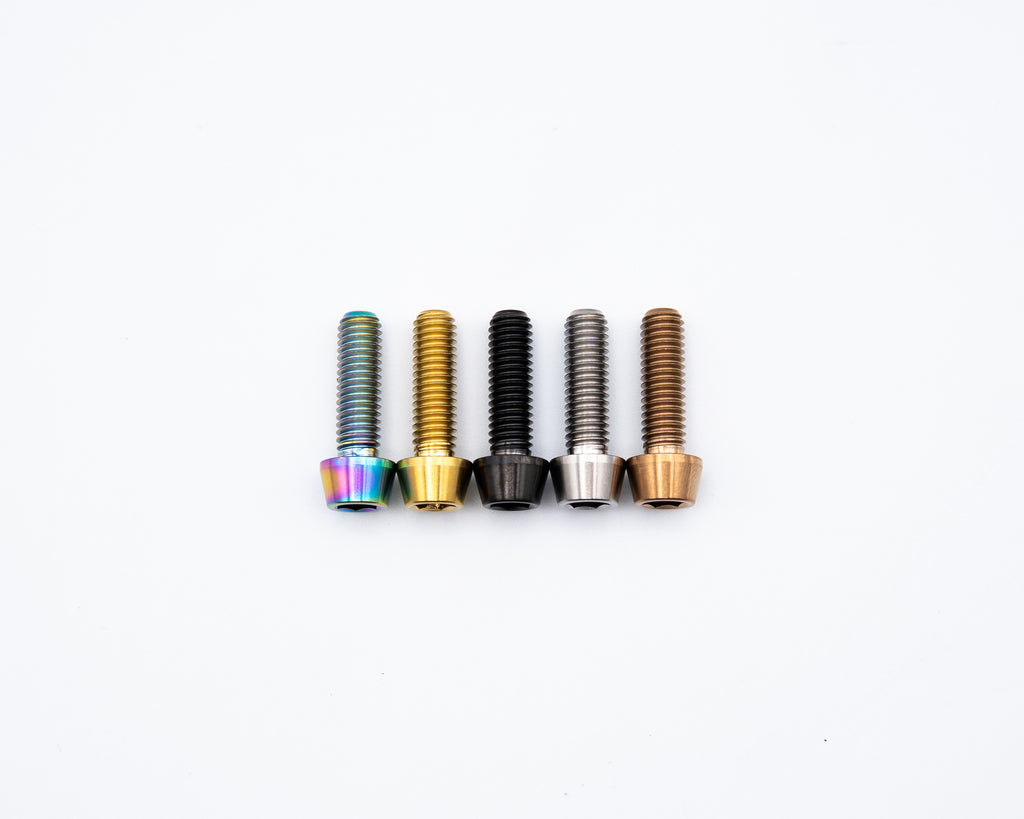 M6x20mm - Tapered Head - Titanium – Better Bolts