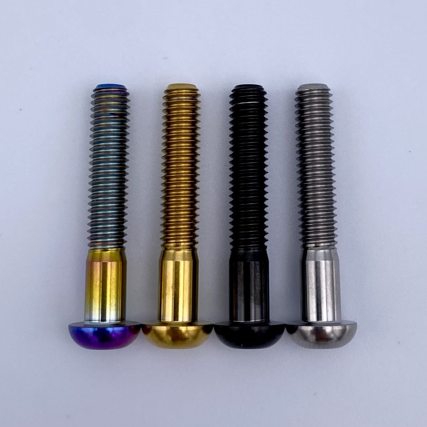 Titanium Mountain Bike Bolt - M6x35mm - Button Head Low Profile – Better Bolts